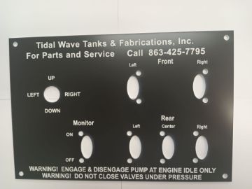 Tidal Wave Tanks. Control Box